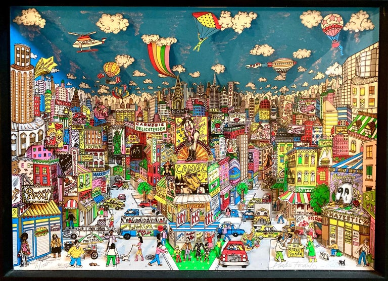 Charles Fazzino - “Broadway Illusion’s” For Sale at 1stDibs