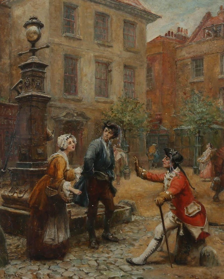 Charles Gogin - Charles Gogin (1844-1931) - Late 19th Century Oil, The ...