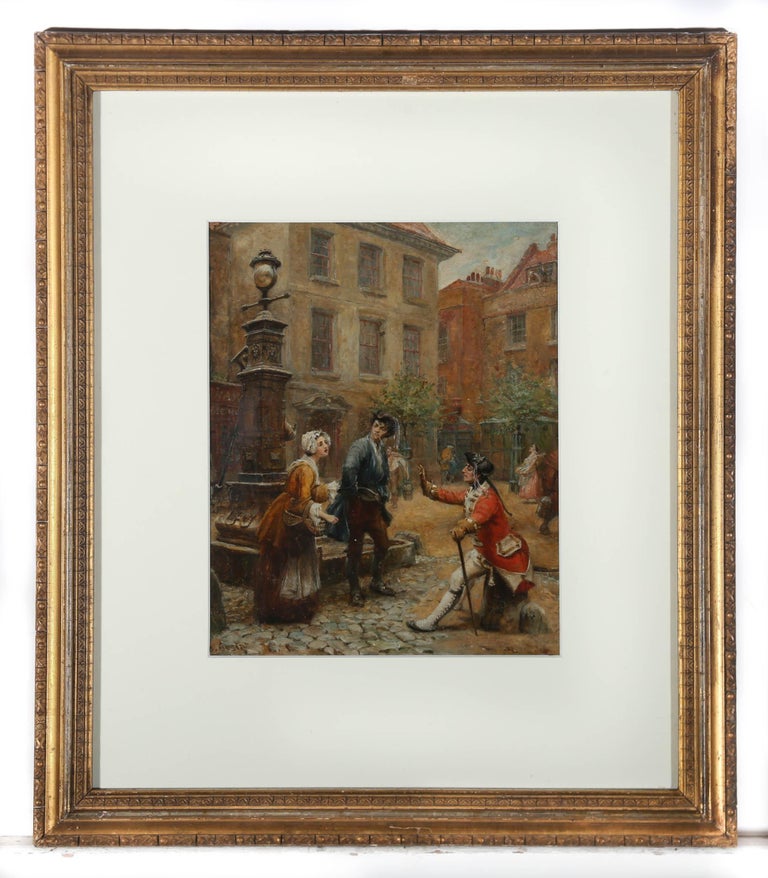 Charles Gogin - Charles Gogin (1844-1931) - Late 19th Century Oil, The ...