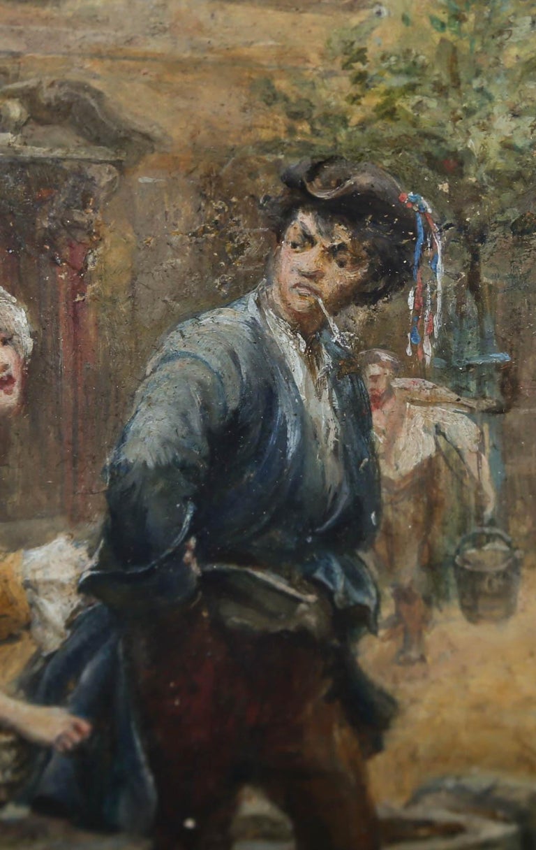 Charles Gogin - Charles Gogin (1844-1931) - Late 19th Century Oil, The ...