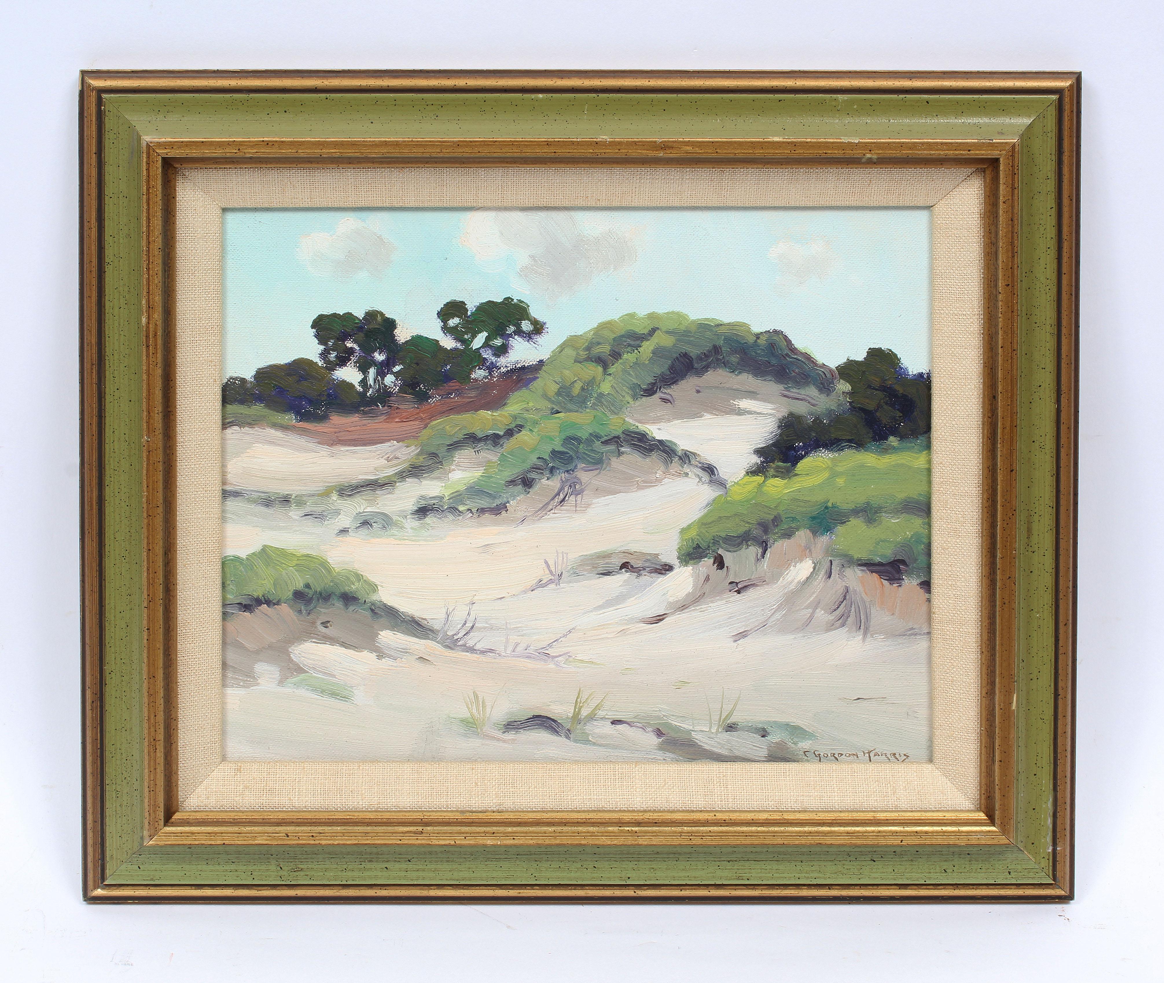Charles Gordon Harris - Antique American Impressionist Seascape Beach ...