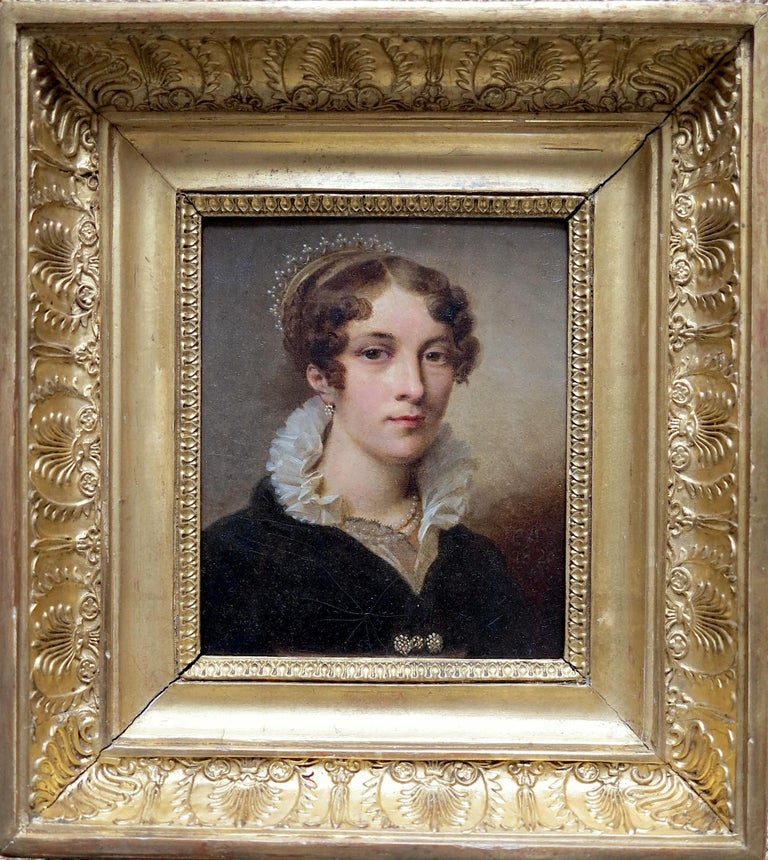 Charles Guillaume Alexandre BOURGEOIS - Portrait of Mr. and Mrs. Héron ...