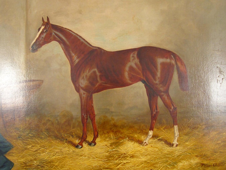 Charles Hamilton - Portrait of Prince Charlie - Victorian Racing Horse ...