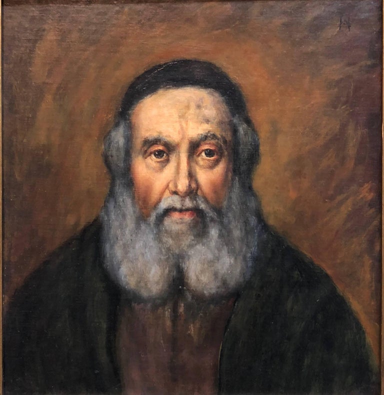 Charles Hannaford - Judaica "The Rebbe'" European Hasidic Rabbi ...