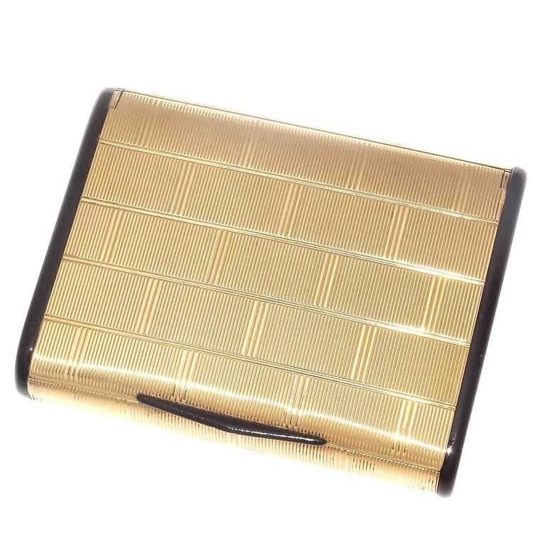 Charles Holl French Gold Onyx Box For Sale at 1stDibs | holl box