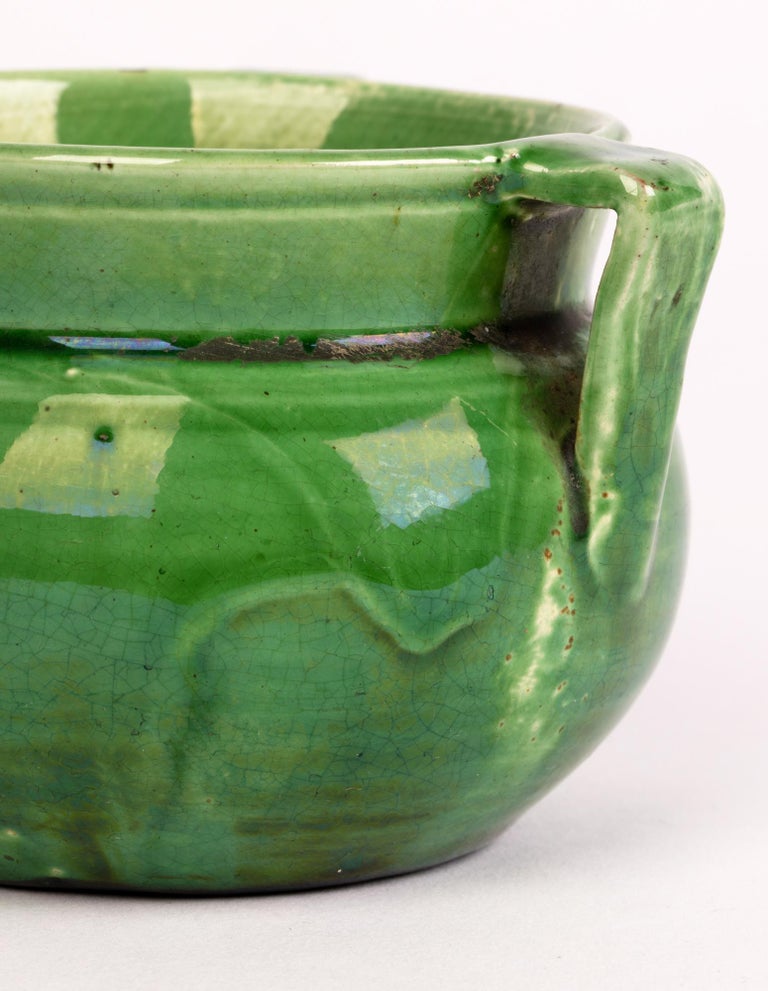 Charles Hubert Brannam Three Handled Cauldon Shape Art Pottery Vase For ...