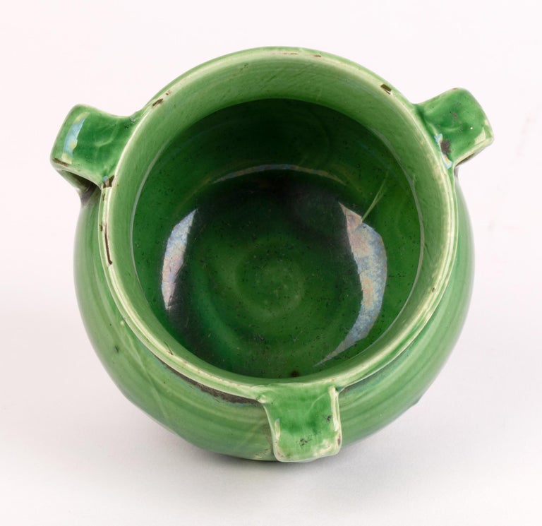 Charles Hubert Brannam Three Handled Cauldon Shape Art Pottery Vase For ...