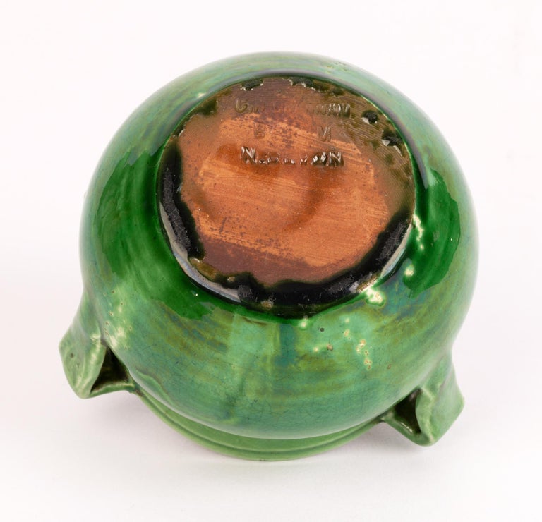Charles Hubert Brannam Three Handled Cauldon Shape Art Pottery Vase For ...