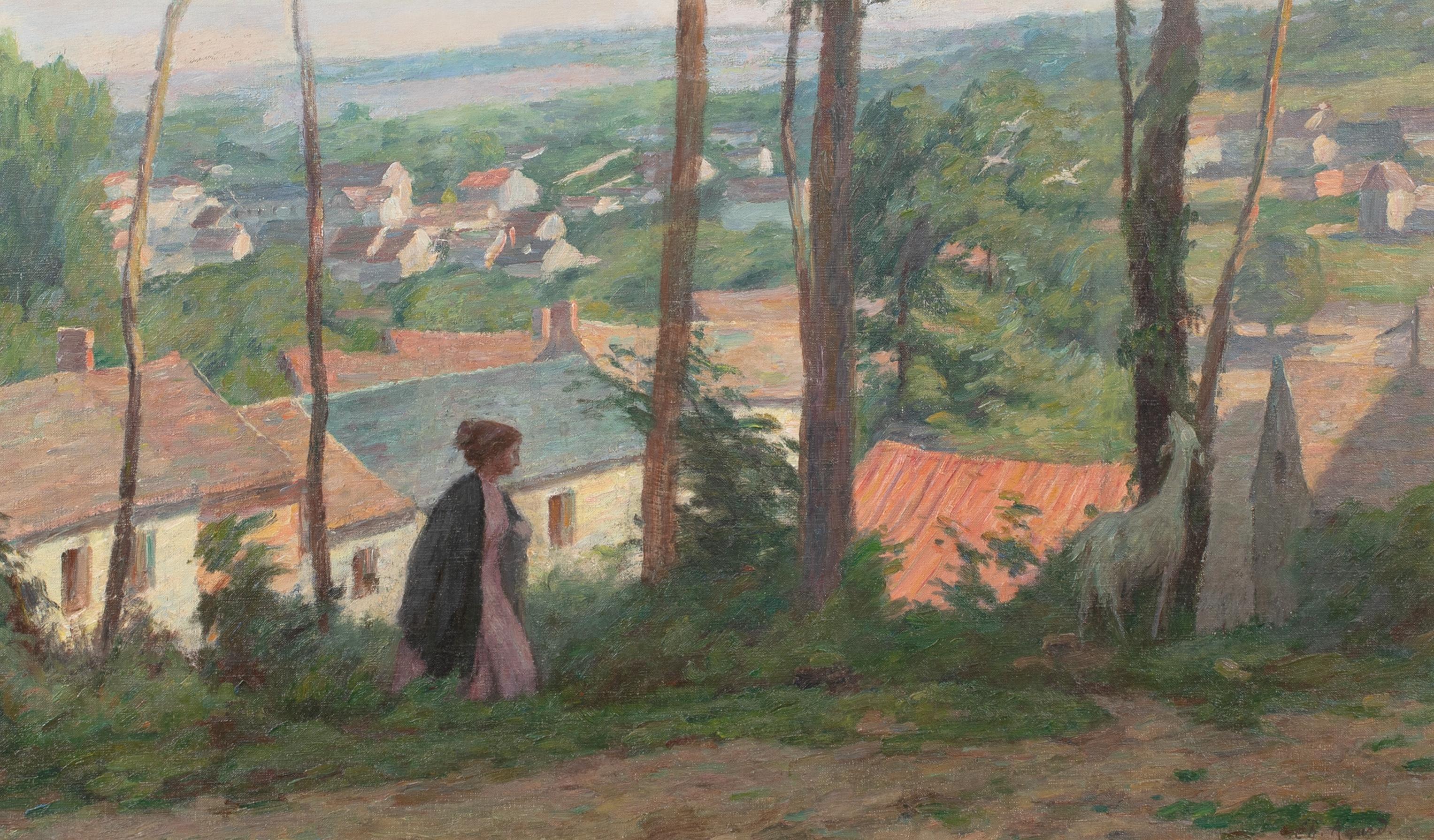 Charles Jean Agard - Panorama De Nesles, Nesles-La-Vallee, circa 1910 ...