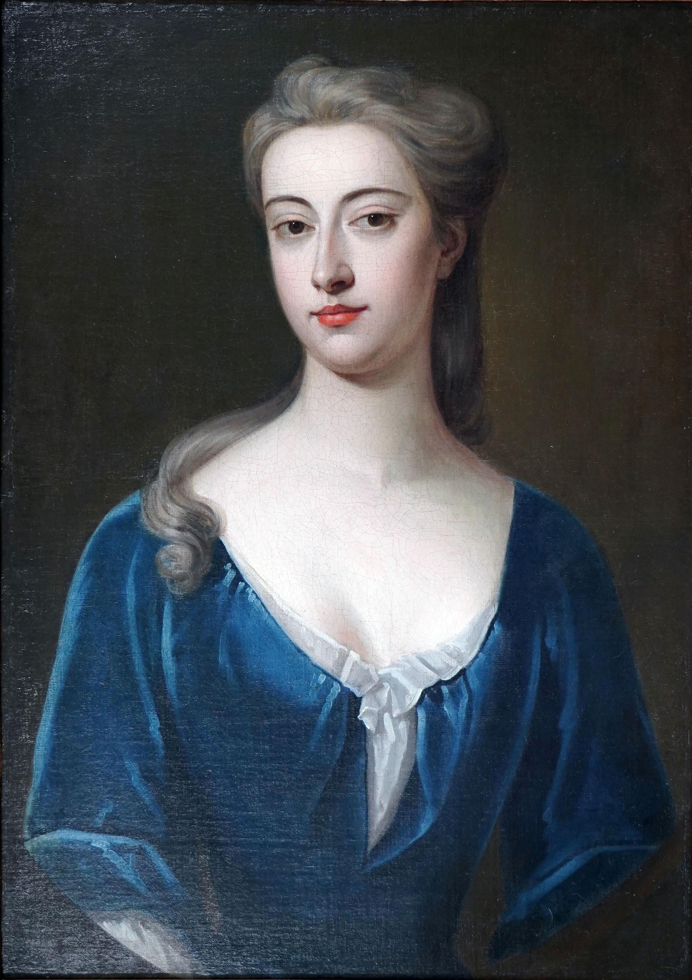 Charles Jervas - Portrait by Charles Jervas of Henrietta Pelham–Holes, Duchess of Newcastle. For ...