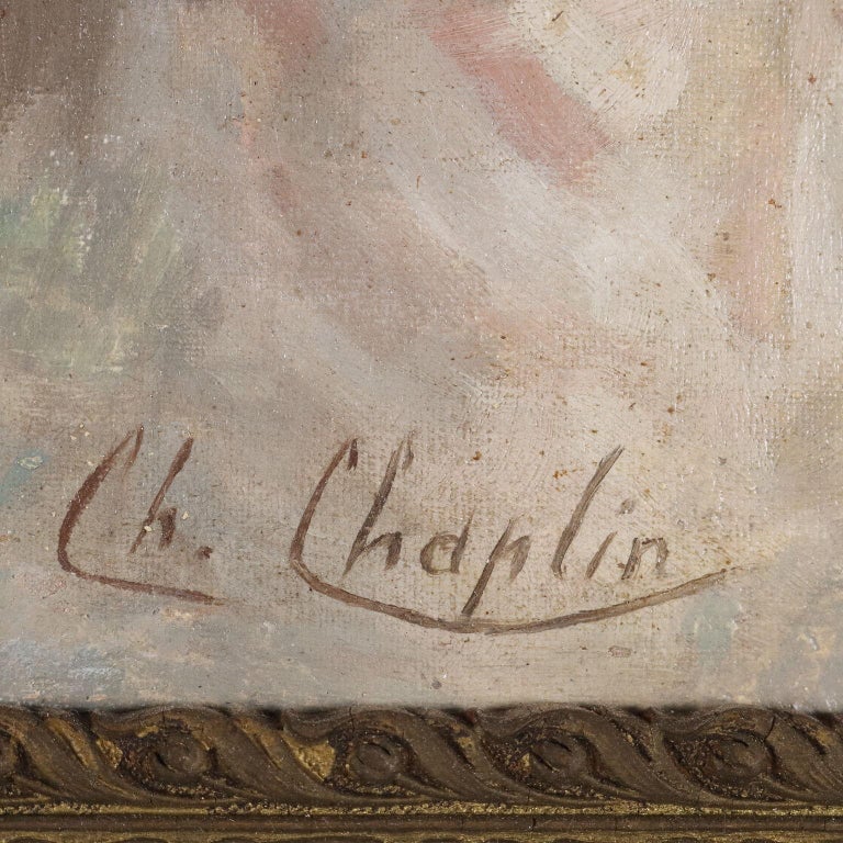 Charles Joshua Chaplin - Female portrait, Oil on Canvas France XIX ...
