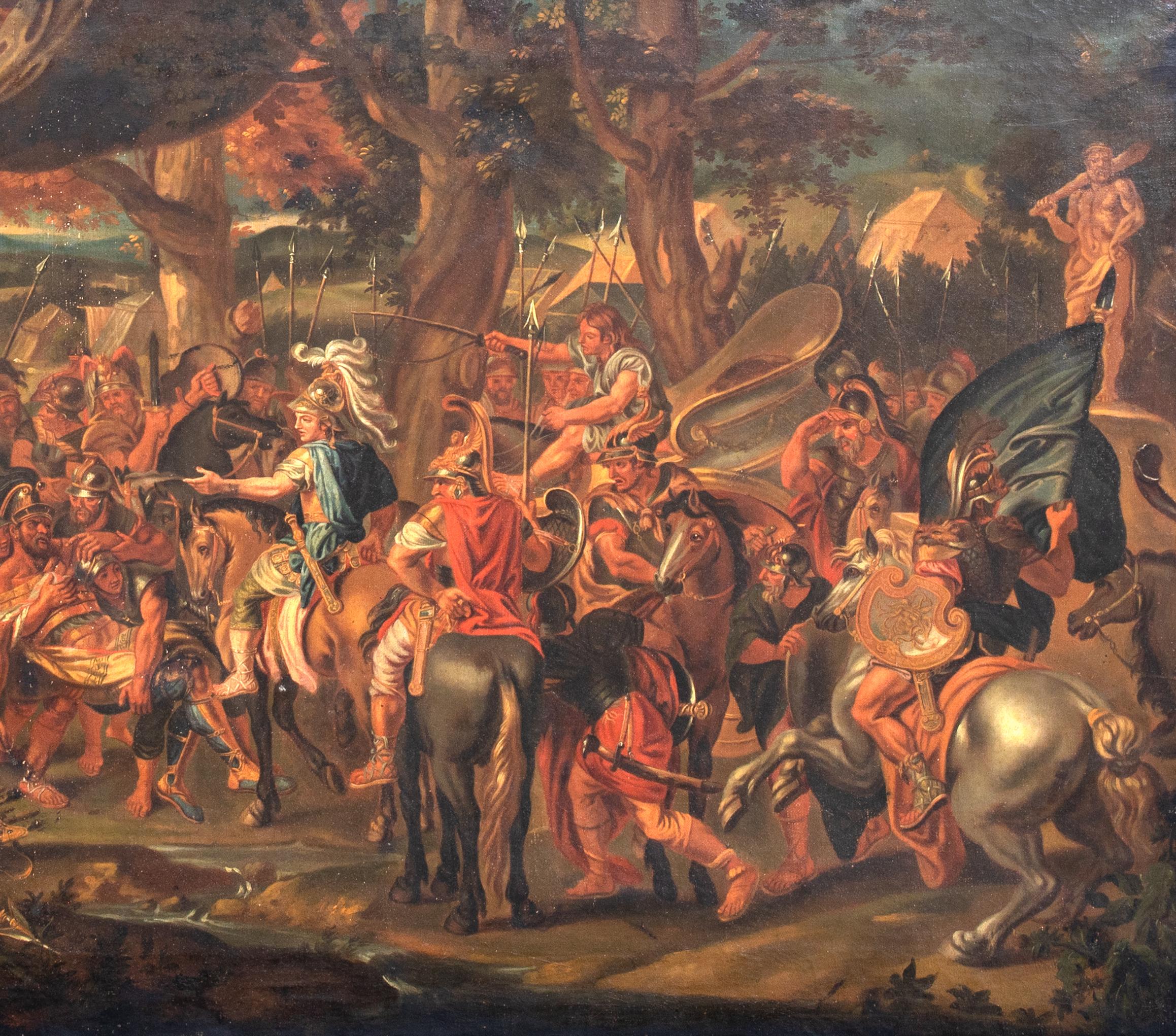 Battle of Hydaspes, 331 BC, 17th Century For Sale at 1stDibs