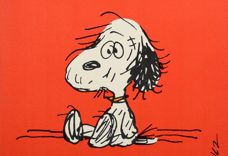 Charles M. Schulz - Original Vintage Poster Never Trust A Smiling Cat ...