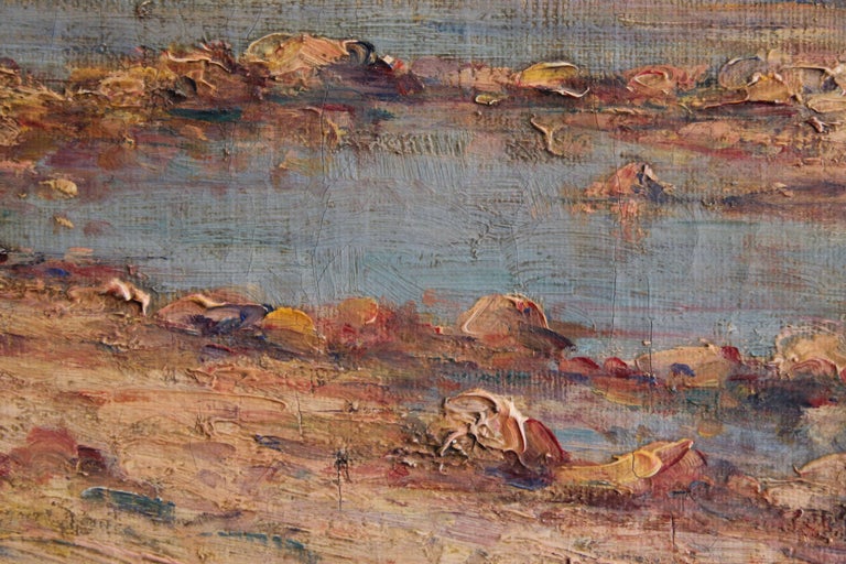 Charles Malfroy - Charles Malfroy "Fishing Village" at 1stDibs