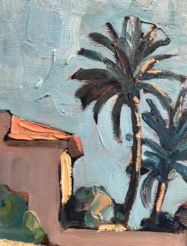 Charles Mangin - Tropical landscape For Sale at 1stDibs