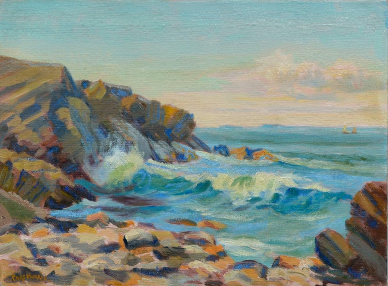 Charles Morris - Rugged California Coast - 1930's Seascape For Sale at ...