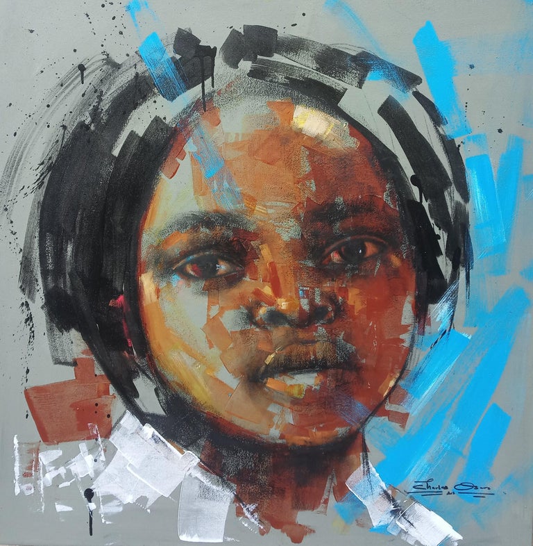 Charles Osaro - Tender Gaze II For Sale at 1stDibs