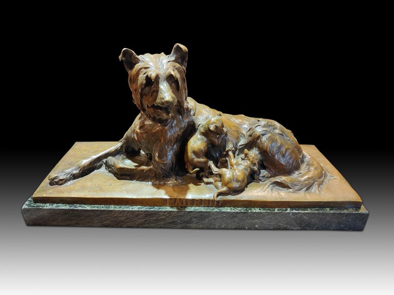 Charles Paillet (French, 1871-1937) bronze Sculpture For Sale at 1stDibs