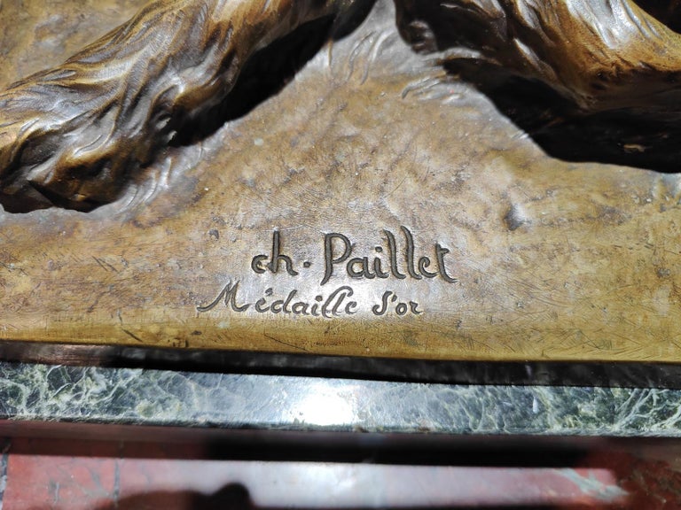 Charles Paillet (French, 1871-1937) bronze Sculpture For Sale at 1stDibs
