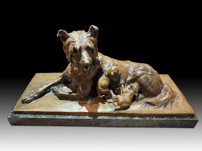 Charles Paillet (French, 1871-1937) bronze Sculpture For Sale at 1stDibs