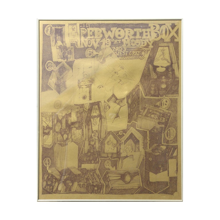 Charles Pebworth - "The Pebworth Box" Modern Moody Gallery Gold ...