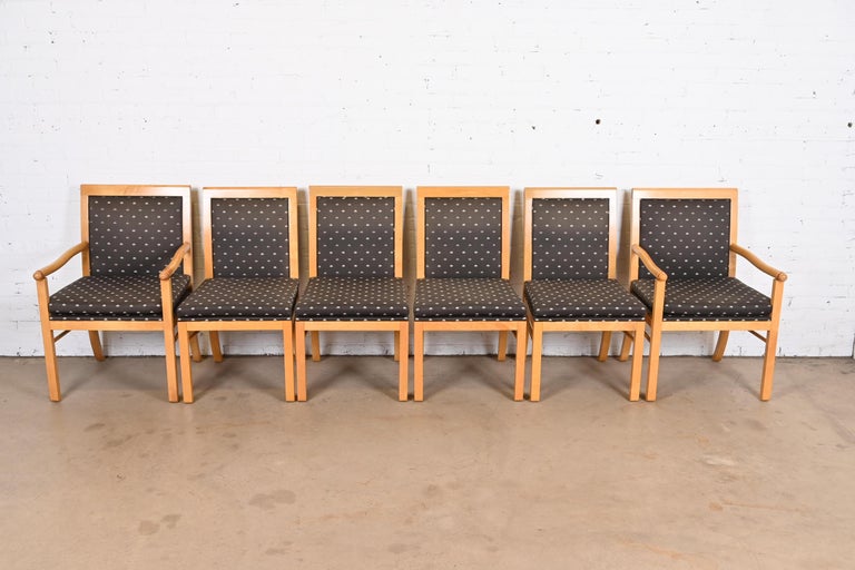 Charles Pfister for Baker Furniture Modern Primavera Dining Chairs, Set ...