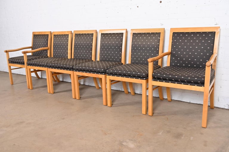 Charles Pfister for Baker Furniture Modern Primavera Dining Chairs, Set ...