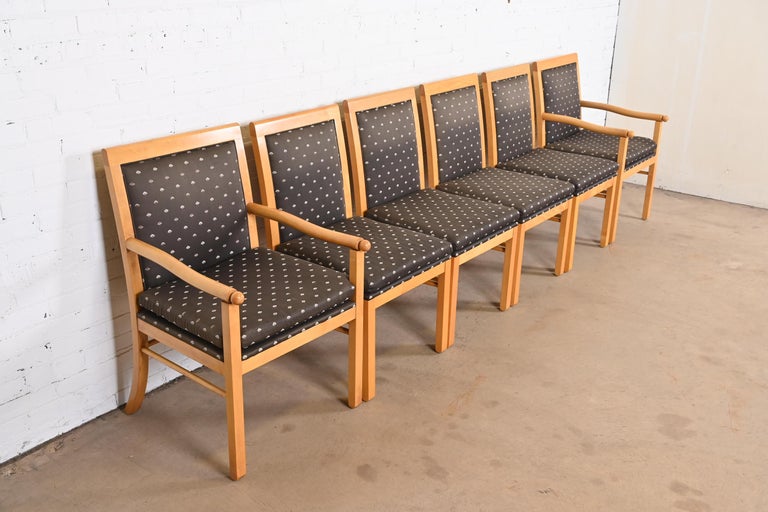 Charles Pfister for Baker Furniture Modern Primavera Dining Chairs, Set ...