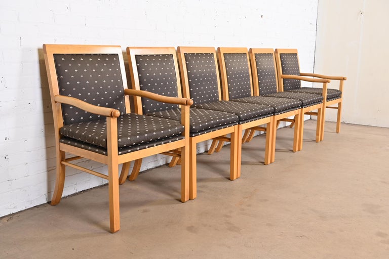 Charles Pfister for Baker Furniture Modern Primavera Dining Chairs, Set ...