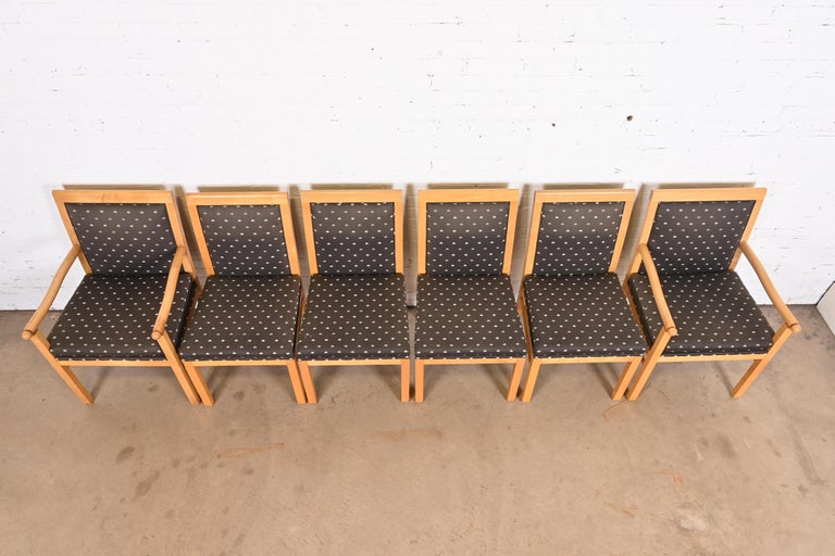 Charles Pfister for Baker Furniture Modern Primavera Dining Chairs, Set ...