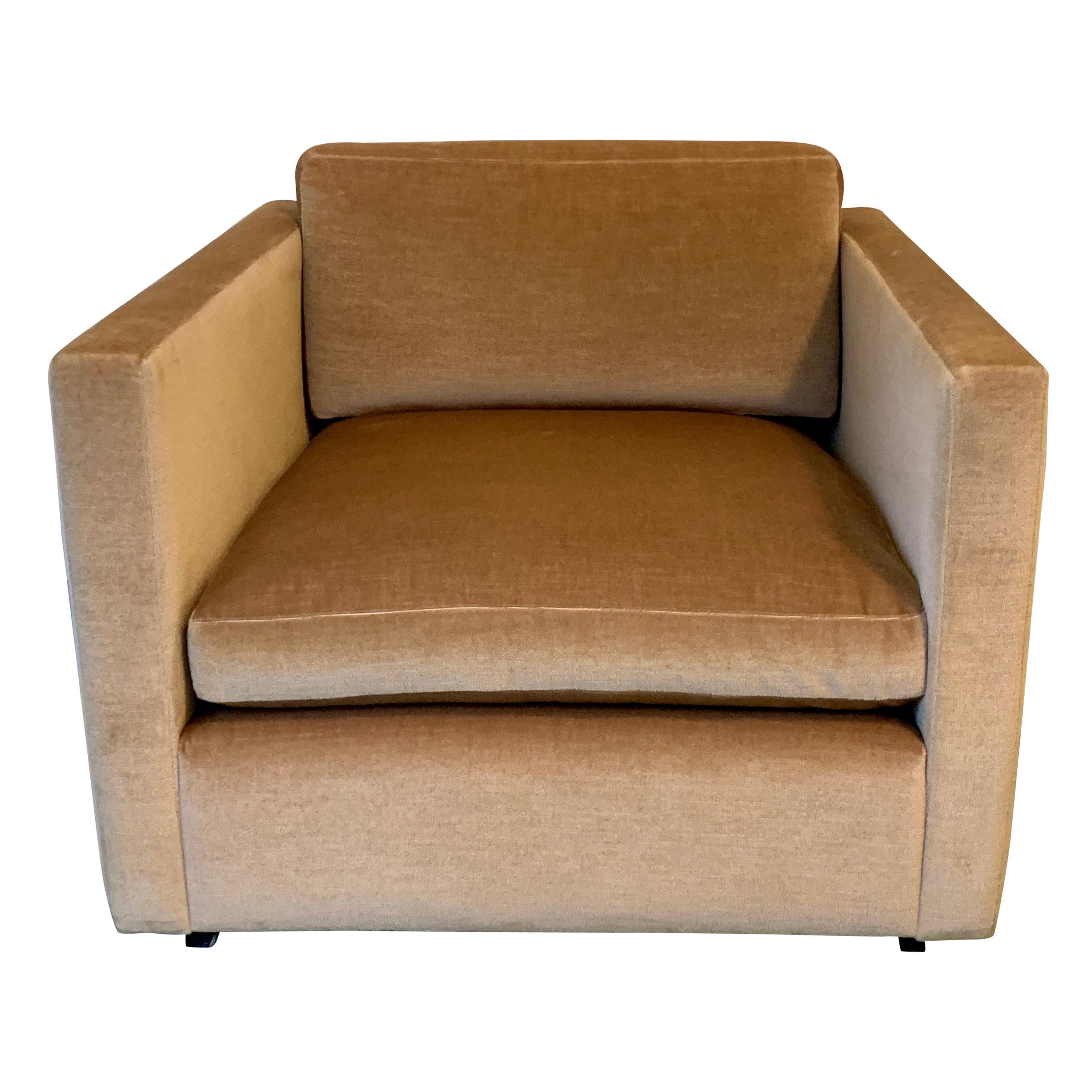 Charles Pfister for Knoll Cube Chair For Sale at 1stDibs