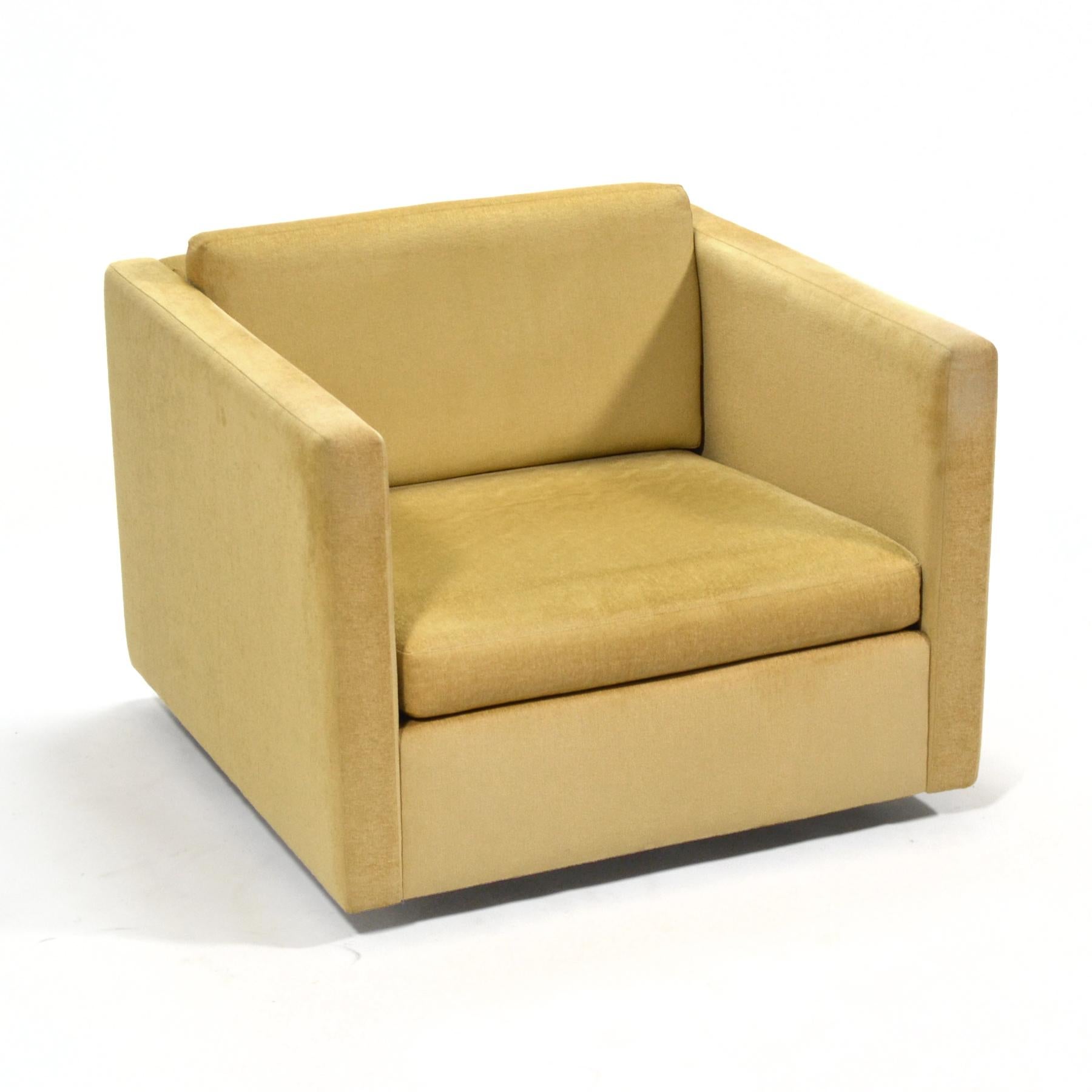 Charles Pfister Lounge Chair by Knoll at 1stDibs