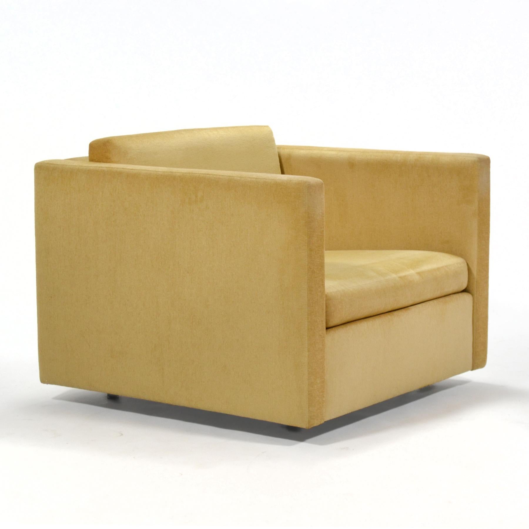 Charles Pfister Lounge Chair by Knoll at 1stDibs