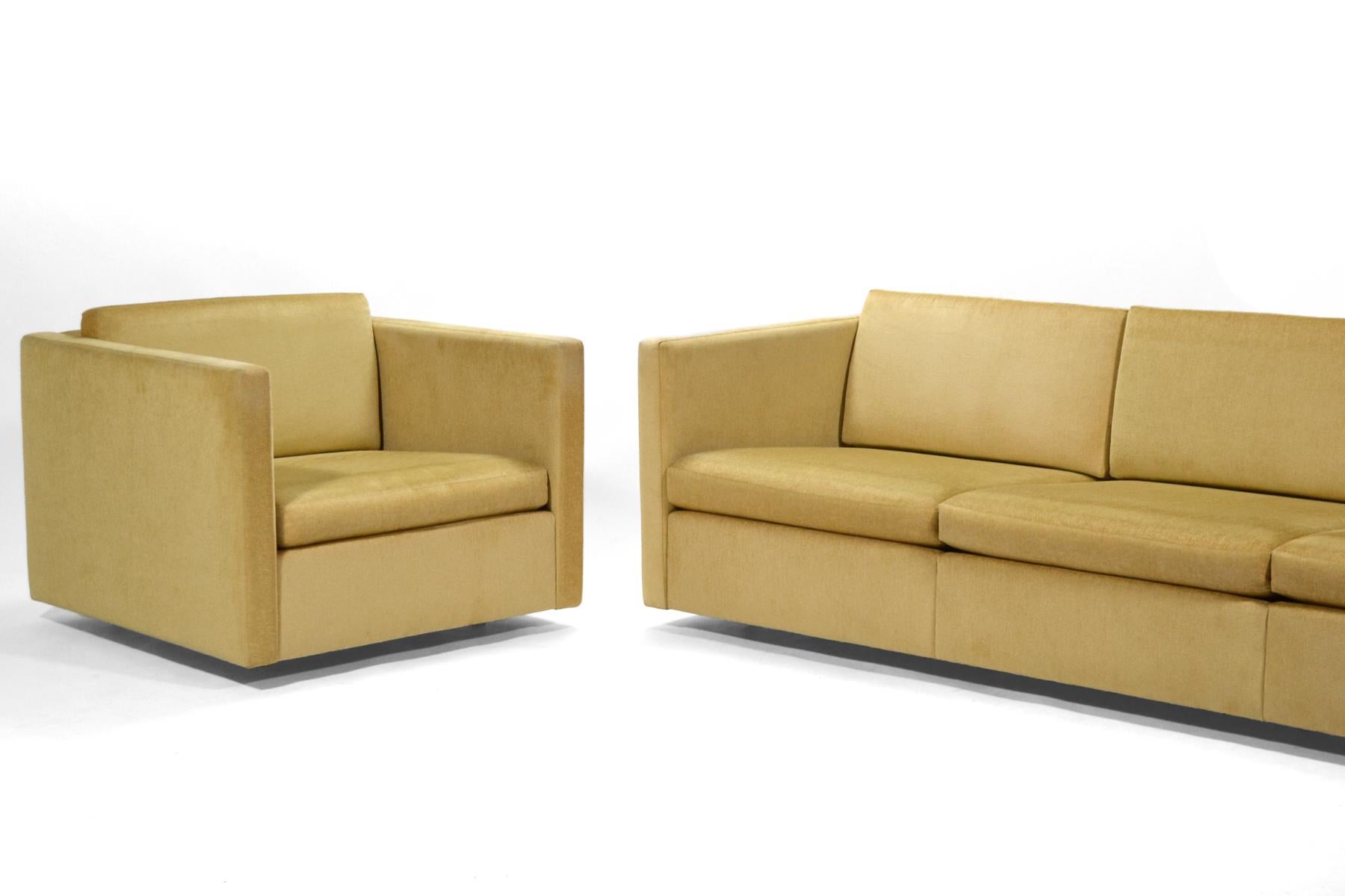 Charles Pfister Lounge Chair by Knoll at 1stDibs