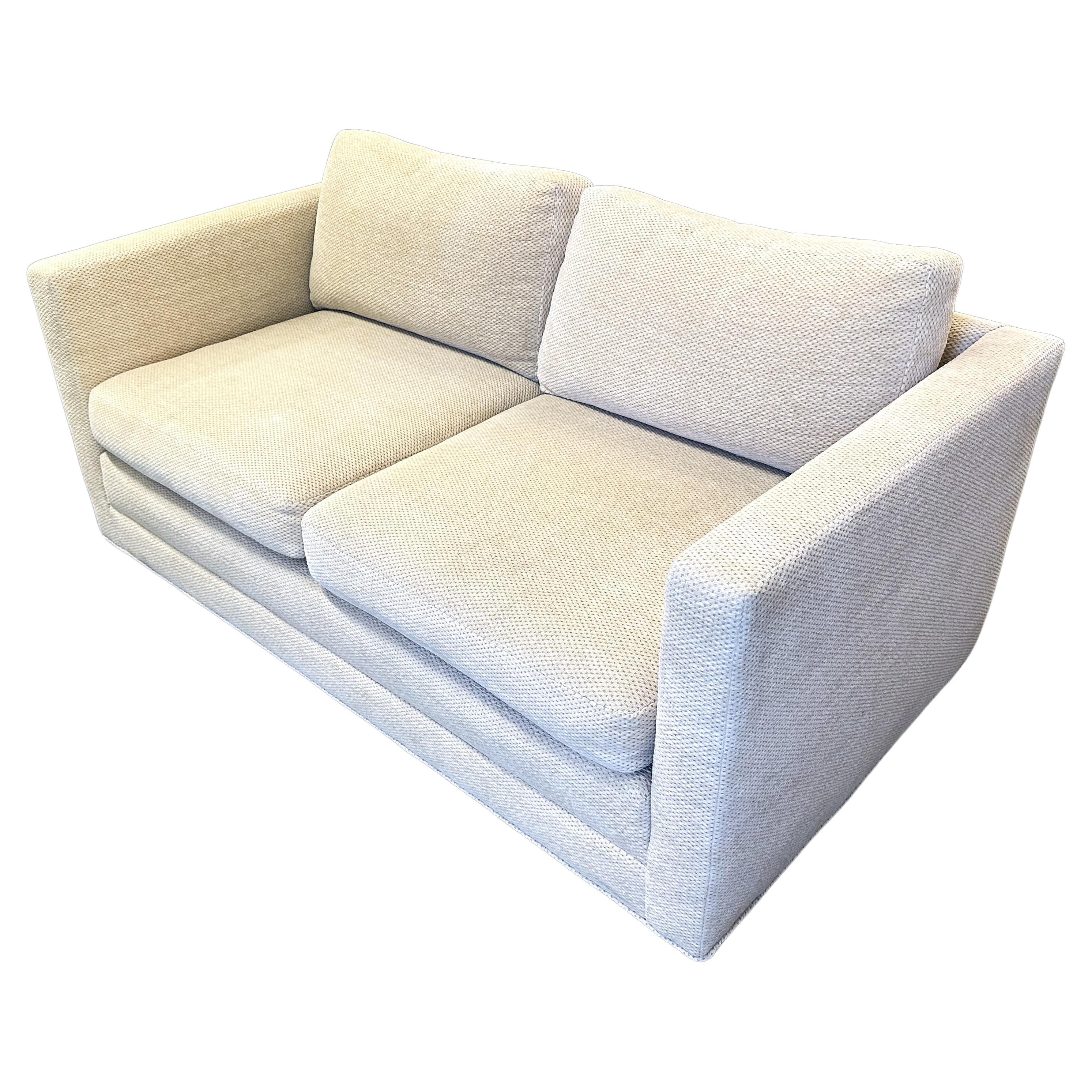 Charles Pfister Loveseat Settee for Knoll, Early 1970s For Sale at 1stDibs