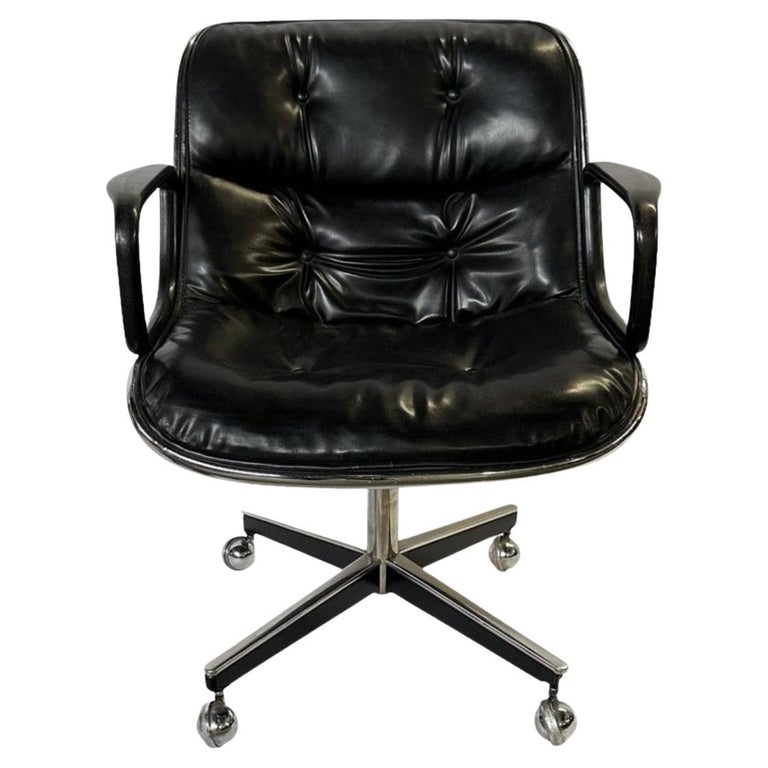 Fauteuil de bureau/de bureau Charles Pollock pour Knoll En vente sur ...