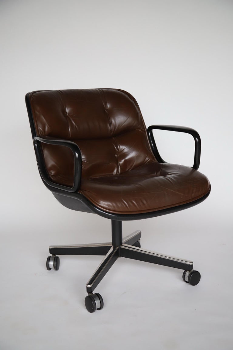 Charles Pollock Office Chair for Knoll at 1stDibs