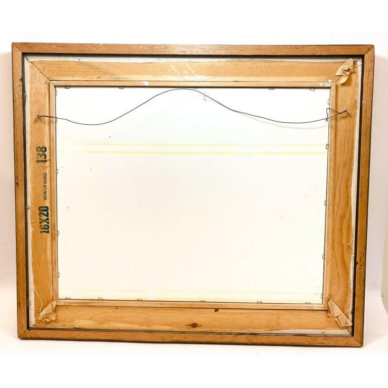 Charles Ragland Bunnell Oil on Board Abstract Painting For Sale at 1stDibs