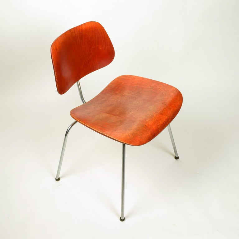 Charles and Ray Eames, 'DCM' Chair for Herman Miller, Stunning Early ...