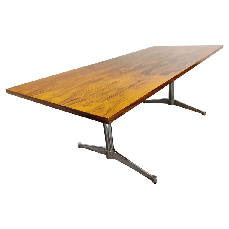 Charles and Ray Eames Dining Table or Conference Table, 1960s at 1stDibs