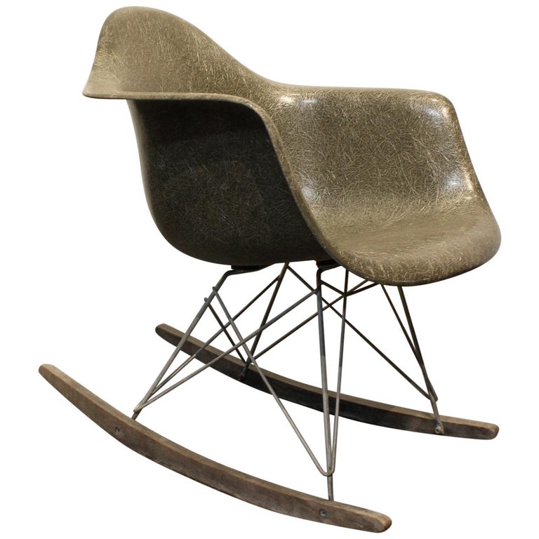 Charles and Ray Eames for Herman Miller Rar Rocking Chair, 1950s ...