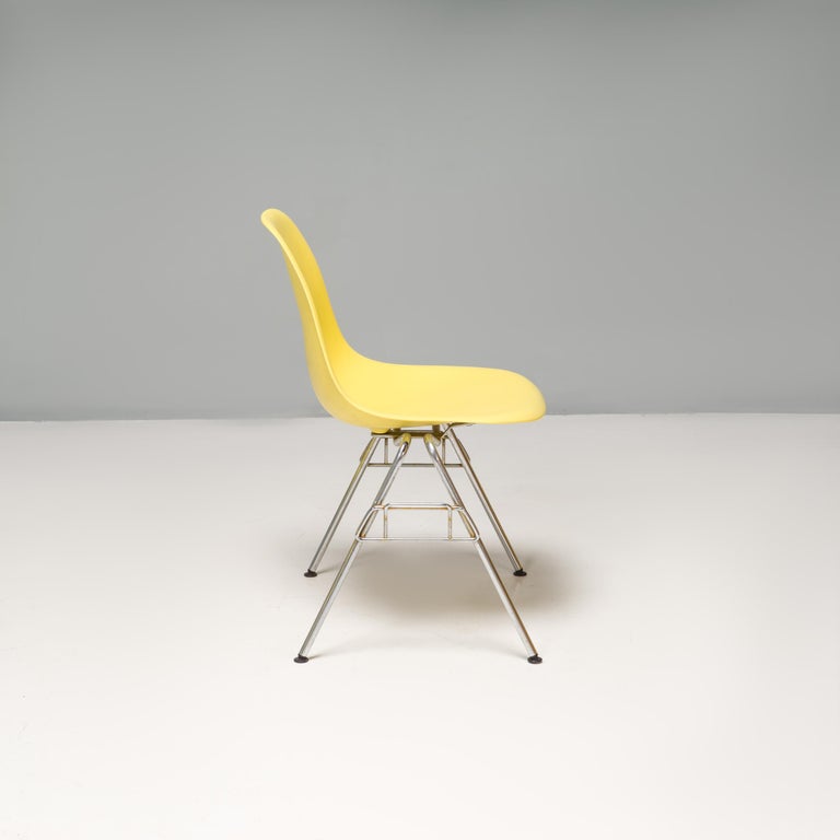 Charles and Ray Eames for Vitra Yellow DSS-N Chairs, Set of 10 at 1stDibs