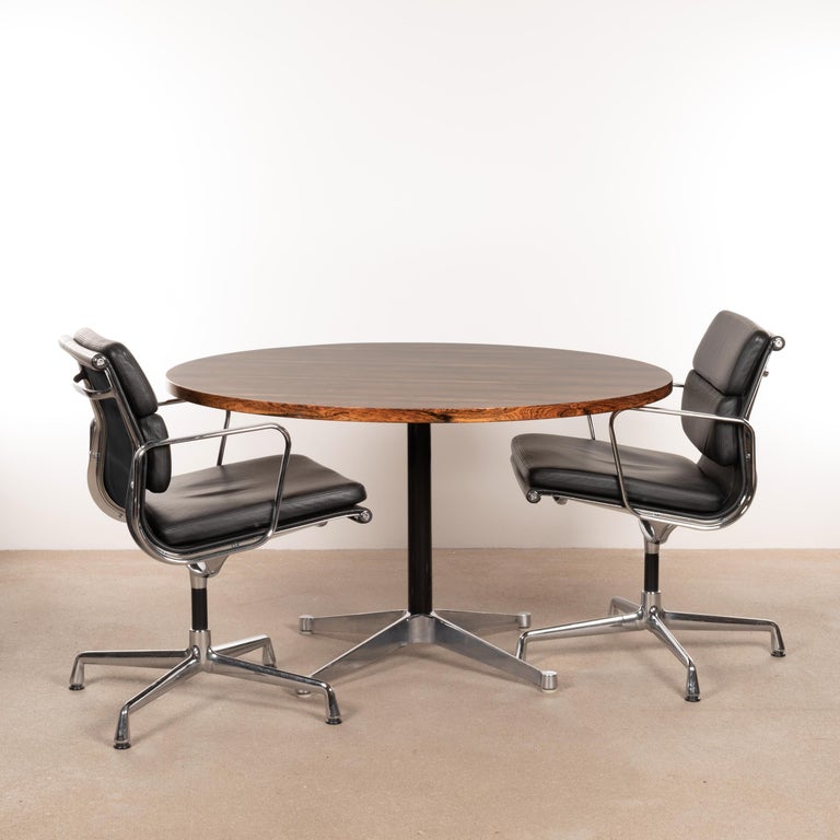 Charles and Ray Eames Rosewood Dining Table with Contract Base for ...