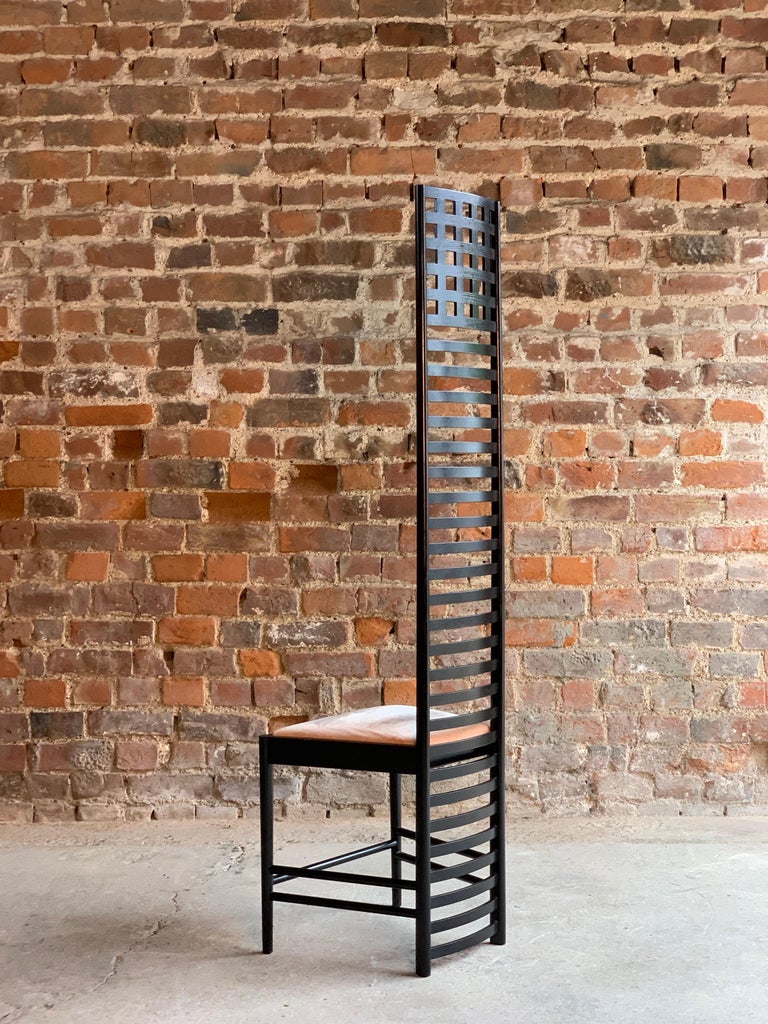 Charles Renee Mackintosh Hill House 1 Chair by Cassina, 1995 at 1stdibs