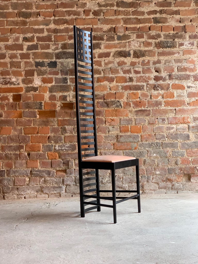 Charles Renee Mackintosh Hill House 1 Chair by Cassina, 1995 at 1stDibs