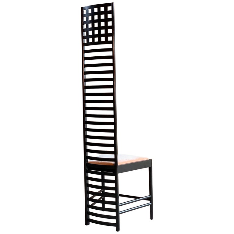 Charles Renee Mackintosh Hill House 1 Chair by Cassina, 1995 at 1stDibs