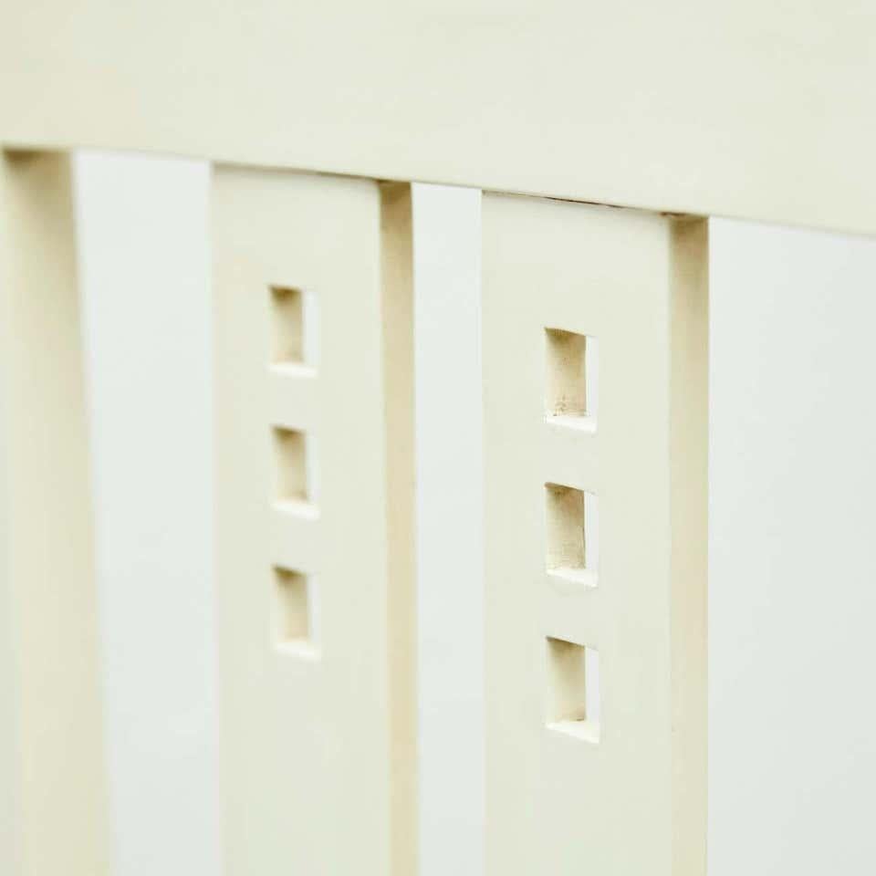 Charles Rennie Mackintosh White Lacquered Chair, circa 1970 For Sale at ...