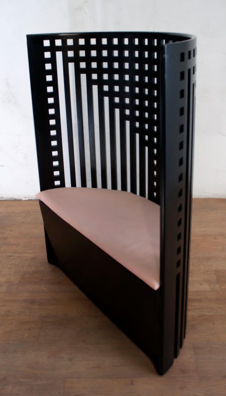 Charles Rennie Mackintosh "Willow" Curved Wood Armchair by Cassina ...