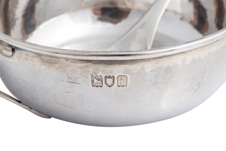 Charles Robert Ashbee Bowl with Spoon Guild of Handicraft, circa 1903 ...