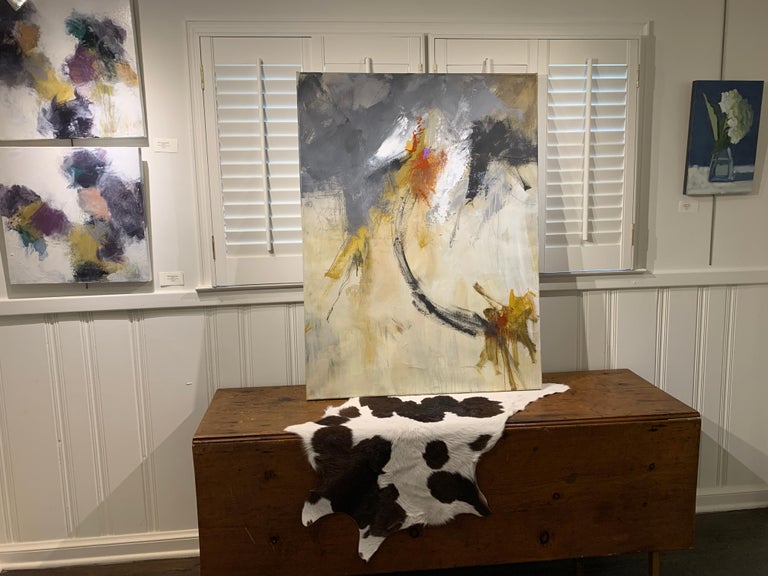 Charles Ross - 28th Street by Charles Ross, Abstract Oil and Mixed ...